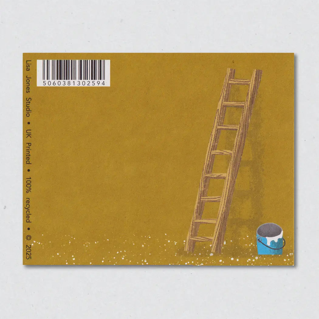 Lisa Jones Studio | Busy Bear New Home Mini Card – Colours May Vary