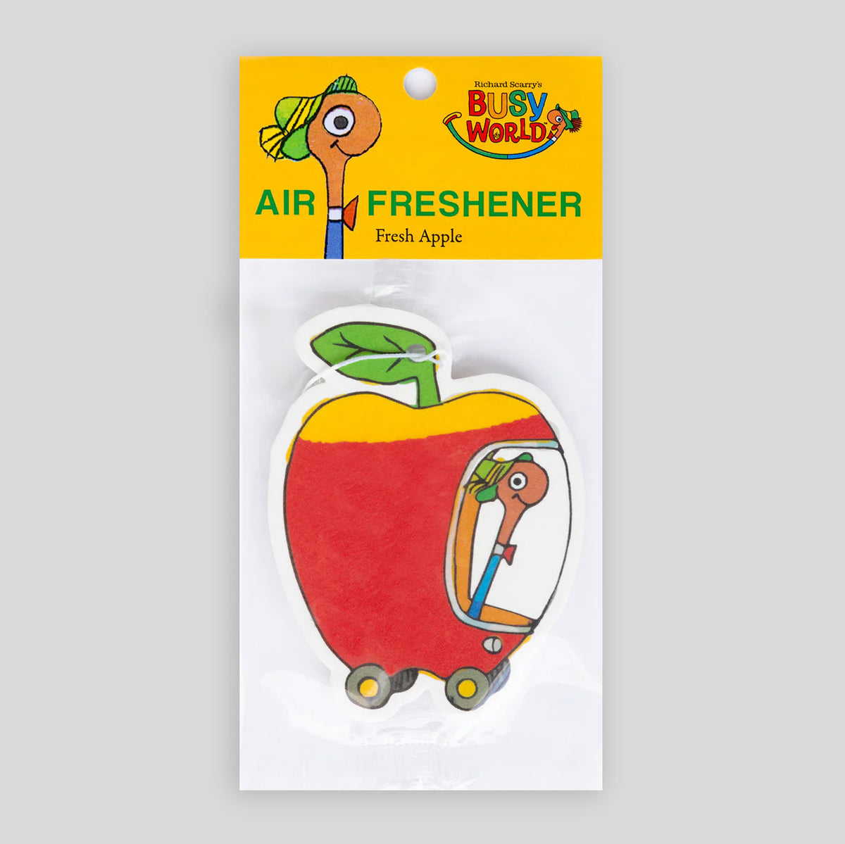 3P4 X Richard Scarry® | Apple Car Air Freshener – Colours May Vary