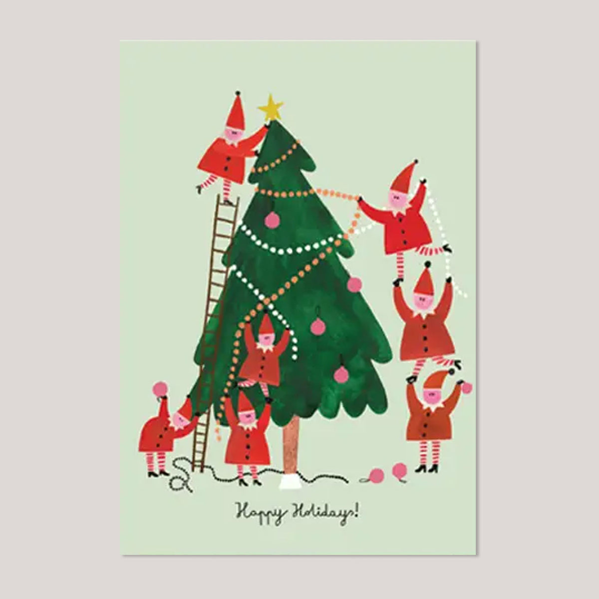 Daria Solak | Little Helpers Tree Card – Colours May Vary