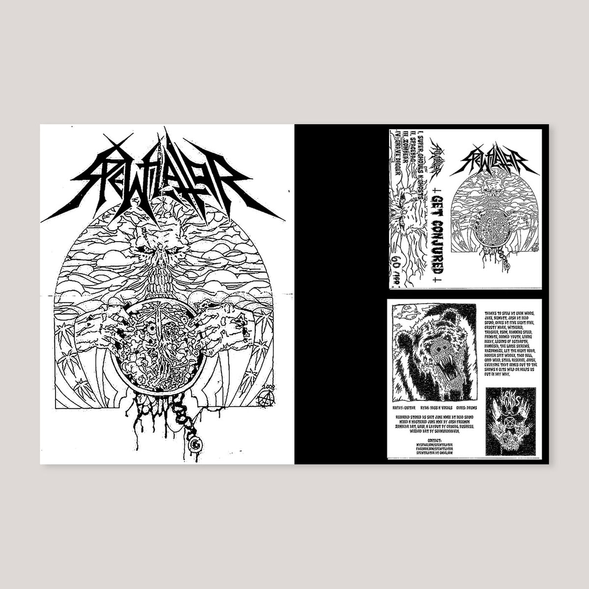 Death Metal Graphics 1980 - 2020| Masala Noir – Colours May Vary