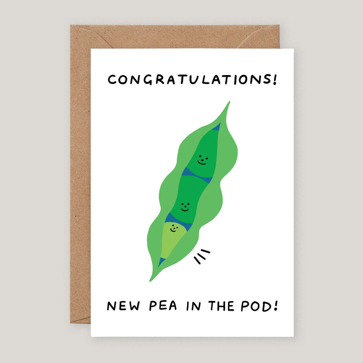 Holly St Clair For Wrap | New Pea In The Pod Card – Colours May Vary