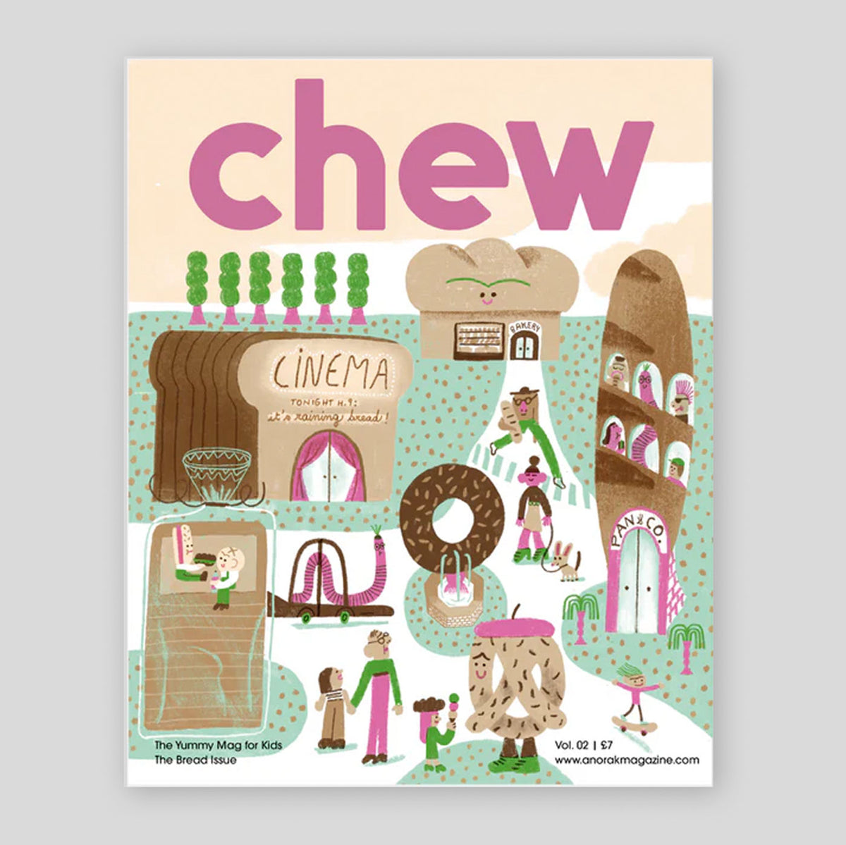 Chew Magazine #2 | Bread – Colours May Vary