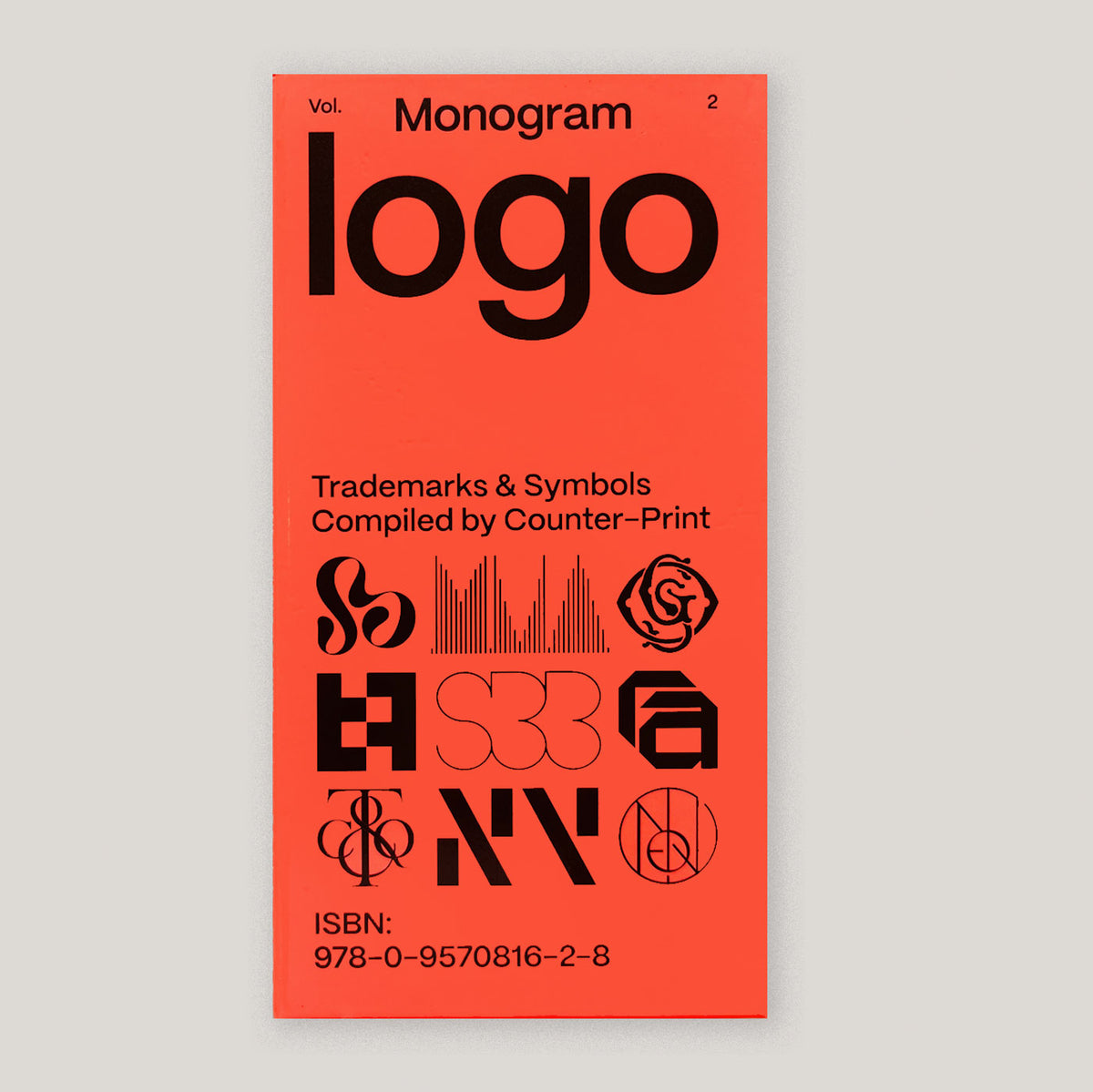 Monogram Logo | Counter-Print – Colours May Vary
