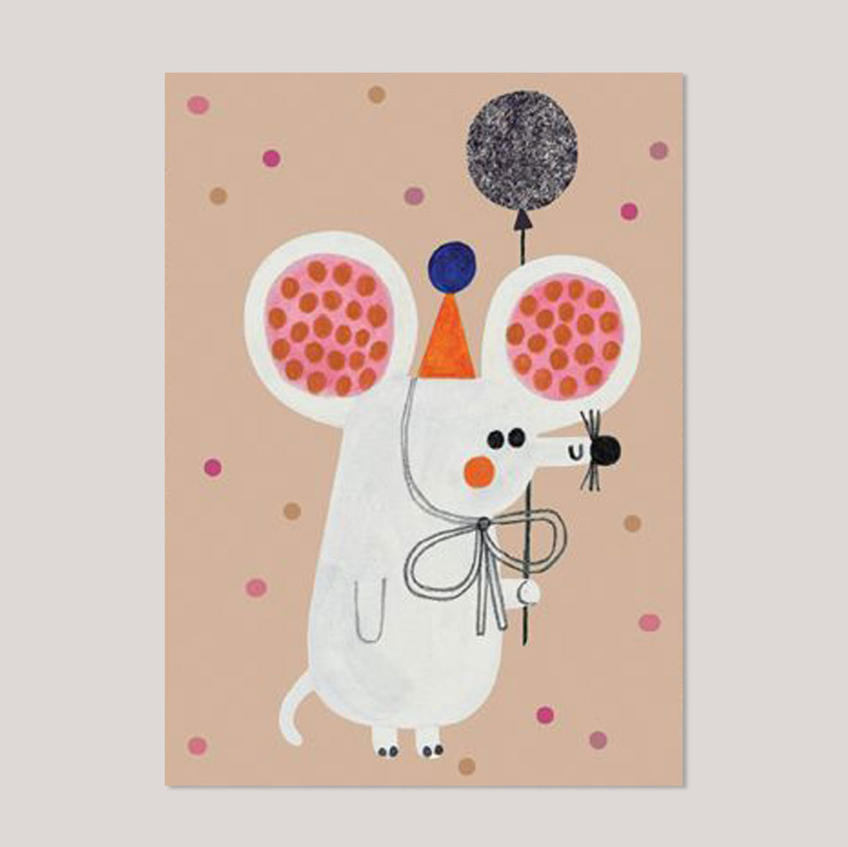 Daria Solak | Party Mouse Card – Colours May Vary