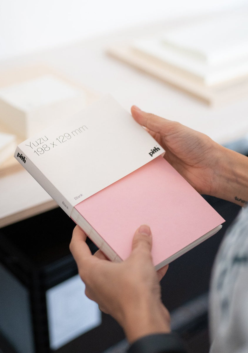 Pith | Yuzu Notebook - Black – Colours May Vary