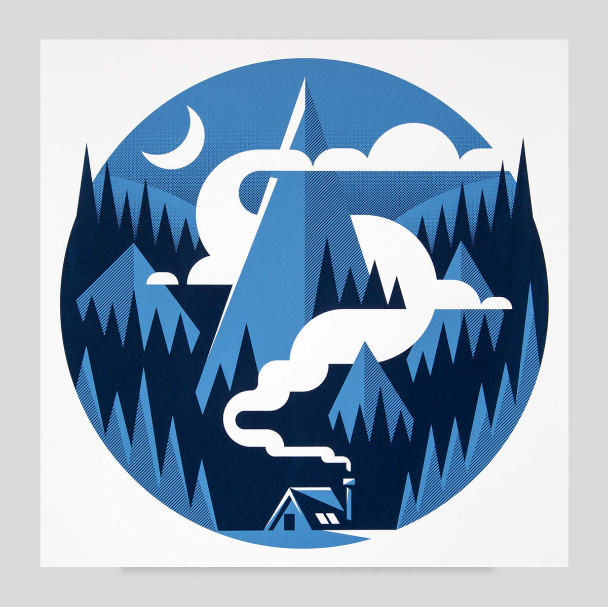 Hideaway Screenprint (A2) by The Lost Fox. – Colours May Vary